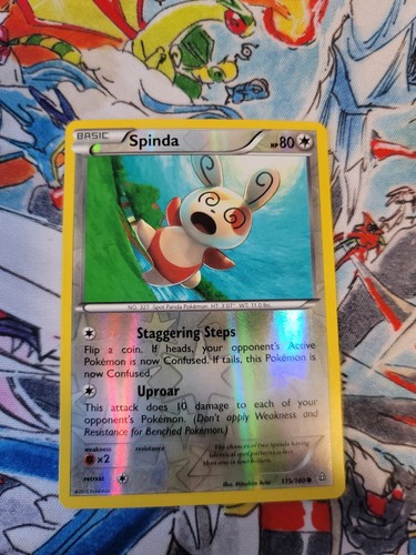 Pokemon Spinda XY Primal Clash 115/160 NM Reverse Holo Common Card | eBay