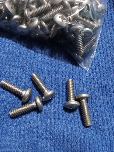 Lot of 1,000 MS51957-64 MIL Pan Head Phillips Machine Screw 10-24 5/8 ...