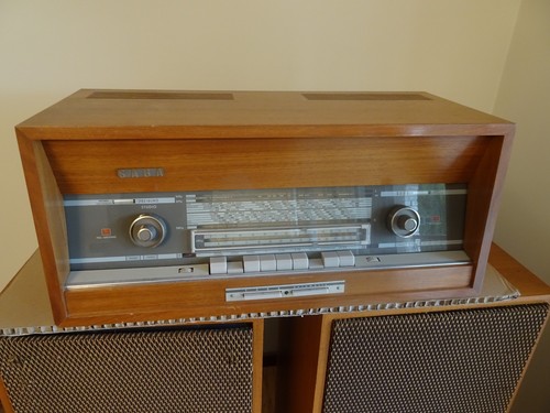 SABA Freiburg Studio Vintage Valve Amplifier Radio with FM Tuner | eBay ...