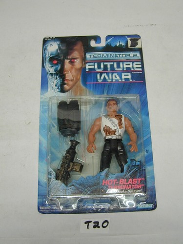 TERMINATOR 2 FUTURE WAR - HOT BLAST TERMINATOR - 6" FIGURE - 1992 - MOC ...