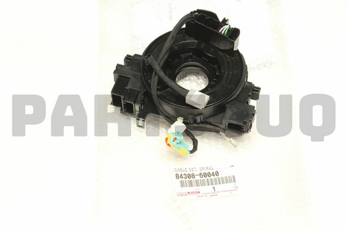 84308-60040 Toyota Cable set spiral 8430860040 Genuine OEM Part for ...