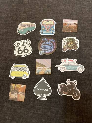 Vinyl Stickers For Water Bottles/Skateboards/Laptops- Route 66 ...
