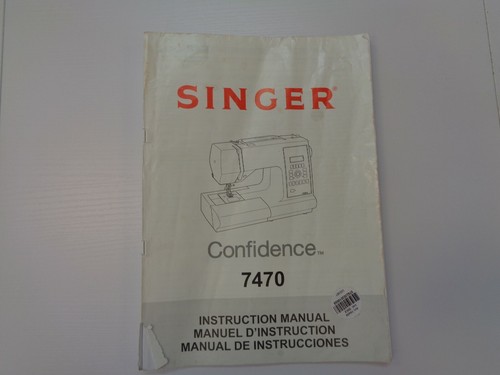 Singer 7470 Sewing Machine Instructional Book Manual Guide | eBay