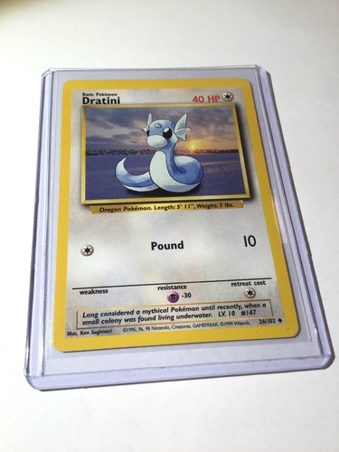DRATINI - Base Set - 26/102 - Uncommon - Pokemon Card - Unlimited ...