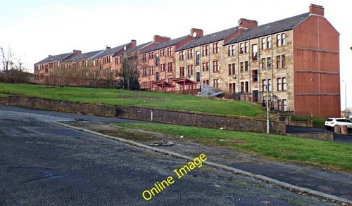 Photo 6x4 Rear of Tenements on Belville Street Greenock/NS2776 Garvald ...