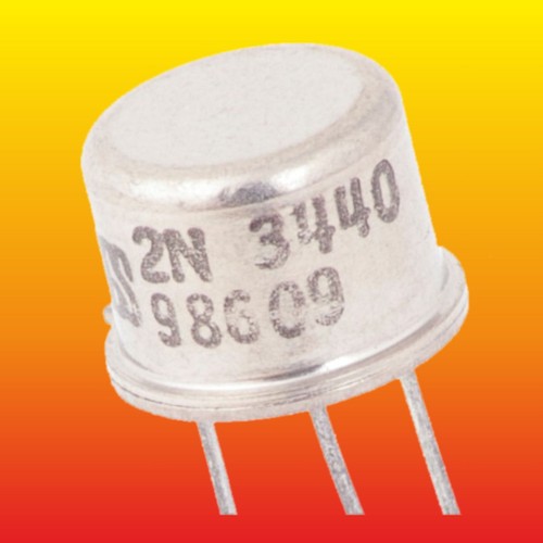 2N3440 LOT OF 5 SGS SILICON NPN TRANSISTOR 1 W 1 A ~ 2N3439 2N3440 ...