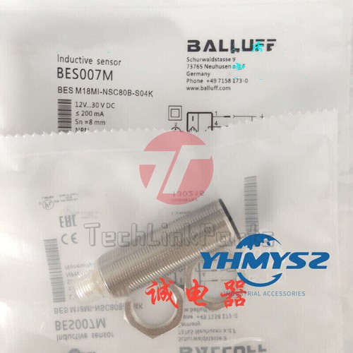 1PCS NEW BALLUFF BES007M BES M18MI-NSC80B-S04K sensor | eBay