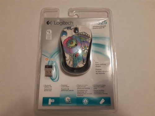 Logitech M325 Wireless Mouse - 2 Buttons 1 Wheel - USB RF Wireless ...