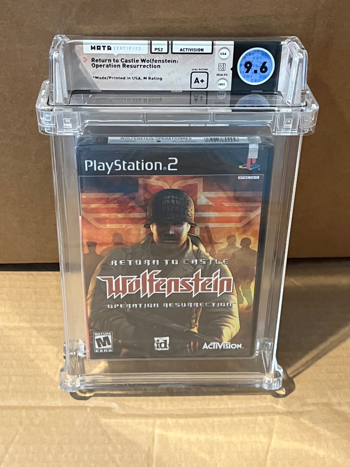Return to Castle Wolfenstein Value - GoCollect (playstation-2-ps2 ...