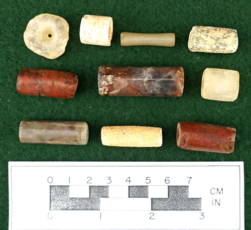 Awesome HIGH QUALITY Group of Very Large Stone Beads * Saharan ...