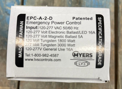 LVS CONTROLS EMERGENCY POWER CONTROL JOB SURPLUS | eBay