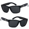 Locs OG Sunglasses Mens Square Rectangular Black Frame UV 400 | eBay