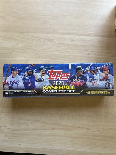 2020 Topps Baseball Series 1 & 2 FACTORY SEALED Complete 700 Card Box ...