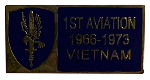 Pack of 6 1st Aviation Brigade 1966-1973 Vietnam Hat Cap Lapel Pin M ...
