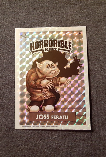 garbage pail kids refractor nosferatu ross feratu NOS4A2 OH,THE HORROR ...