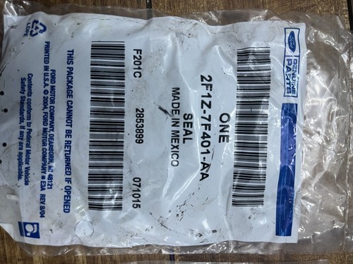 Automatic Transmission Torque Converter Seal 2F1Z-7F401-AA | Ford | OE ...