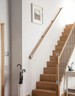 Bespoke, Made to measure straight solid pine wooden staircase stairs ...
