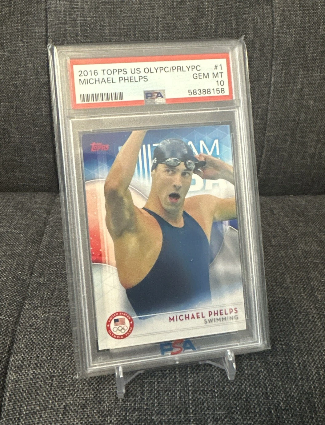 Michael Phelps 2016 Topps US Olympic & Paralympic Team Hopefuls #1 Base ...