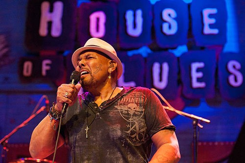 Aaron Neville performs at House of Blues on June 27 2012 in New Or- Old ...
