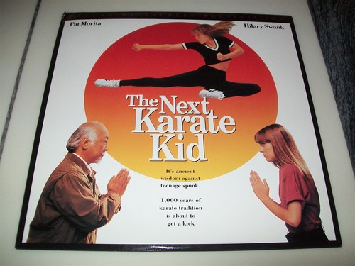 THE NEXT KARATE KID Laserdisc LD WIDESCREEN FORMAT EXCELLENT CONDITION ...