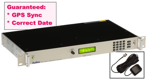 TrueTime Symmetricom XL-DC GPS Disciplined 10MHz Oscillator IRIG-B Timecode LCD | eBay