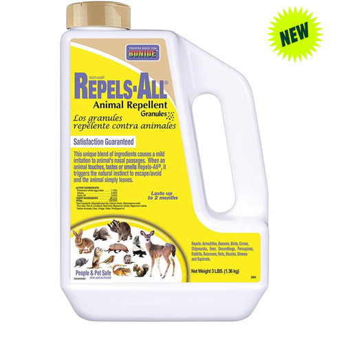 Bonide Repels All 3 lbs Animal Repellent Ready-to-Use Granules for ...