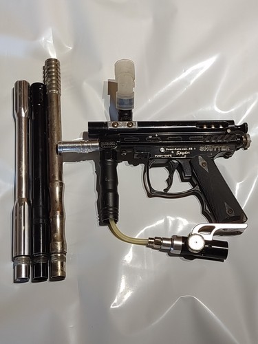 Paintball Marker: Spyder Shutter Java Edition Semi Auto 68 Cal with 3 ...