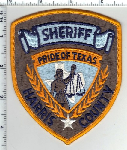 Harris County Sheriff (Texas) Shoulder Patch | eBay