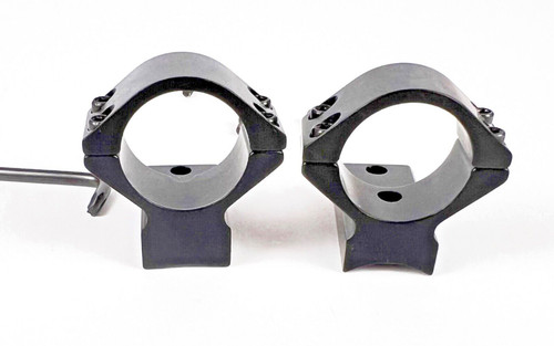 Talley Lightweight Integral 1” Low Scope Rings, Black, Missing 2 long ...