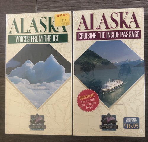 Lot of 2-Alaska: VHS 1996-1997 Travel Vacation Video Tapes Skyriver ...