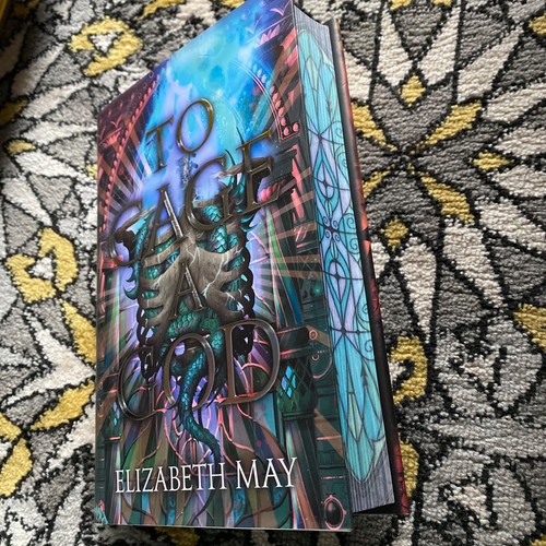 Illumicrate To Cage A God By Elizabeth May Signed Sprayed Edge February ...