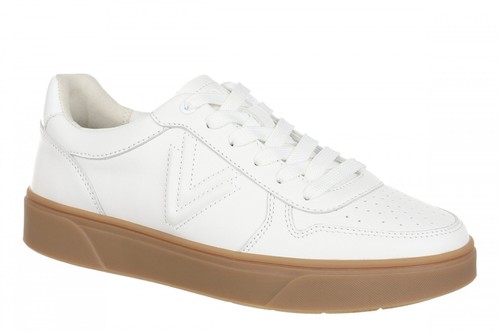 Vionic Kimmie Court Women's Casual Leather Lace up Orthotic White 12 Wide