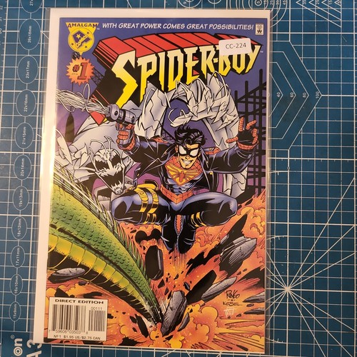 SPIDER-BOY #1 ONE-SHOT 9.0+ 1ST APP AMALGAM COMIC BOOK CC-224 | eBay