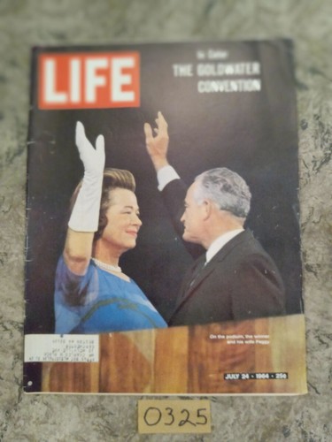 Life Magazine / July 24 1964 / In Color Goldwater Convention / Old ...