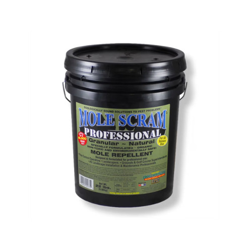 Mole Scram Professional Mole Repeller Granules 22 Lb Cvrs Up To 15,000 ...