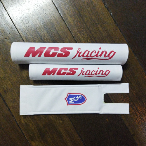 white set MCS BMX padset oldschool vintage RARE | eBay