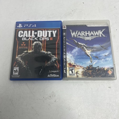 Call of Duty: Black Ops III 3 Playstation 4 PS4 - & Warhawk PS3 Lot Of ...