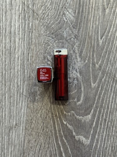2pk Maybelline Lipstick Red Revival Lipstick #645 | eBay