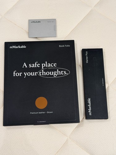 Remarkable Marker Plus Stylus Pen, Black plus Book folio and pen tips ...