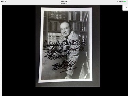 Bob Hope Hand Signed Autograph 5x7 Glossy Photo | eBay