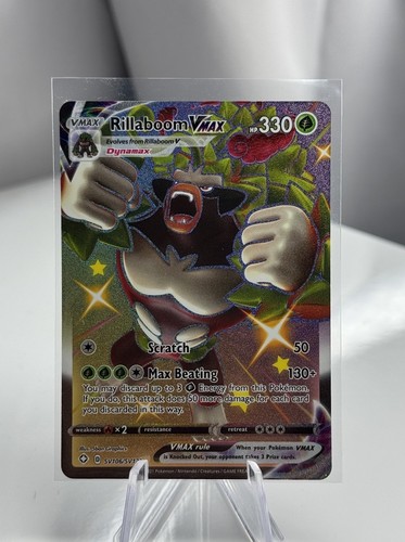 Rillaboom VMAX SV106/SV122 Shining Fates: Shiny Vault Holo | eBay