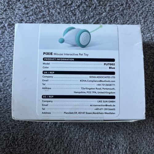 Pixie Mouse Interactive Pet Toy PLIT002 Color: Blue | eBay