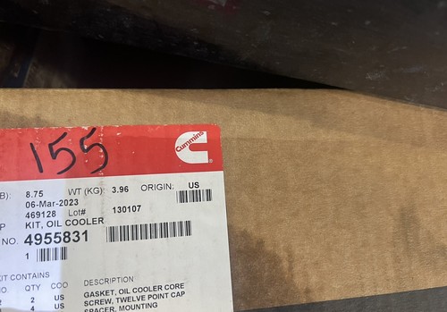 Cummins OEM Oil Cooler kit PN 4955831 | eBay