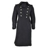 Genuine Polish army Wool Overcoat Dark Blue military officer heavy Navy ...