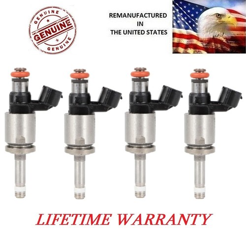 GENUINE DENSO Set of 4 Fuel Injectors For 2013-2017 HONDA Accord & CR-V ...