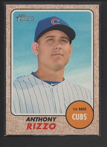 2017 Topps Heritage Short Print *** ANTHONY RIZZO SP # 410 MINT | eBay