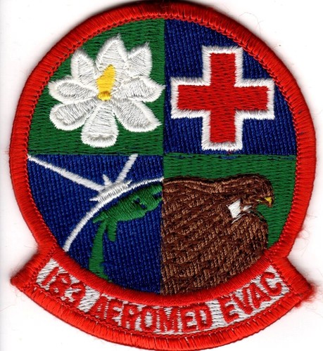 US Military Patch 3.5" 183 AES Aeromedical Evacuation | eBay