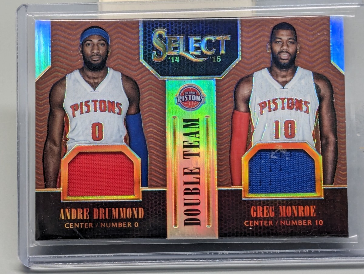 Andre Drummond E Greg Monroe Detroit Pistons Rookie Andre Drummond Out
