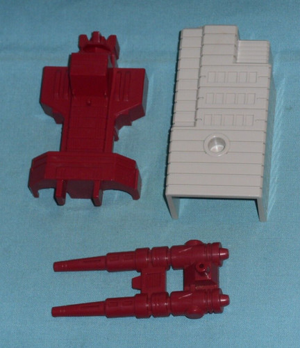 original G1 Transformers METROPLEX PARTS LOT #2 sixgun body tower ...