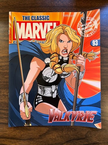Valkyrie (Issue #93) Eaglemoss Classic Marvel MAGAZINE ONLY | eBay